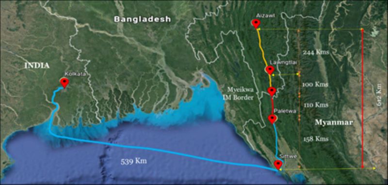 India, Myanmar jointly launch Sittwe Port; halves Kolkata-Agartala-Aizawl transit | Indiablooms ...